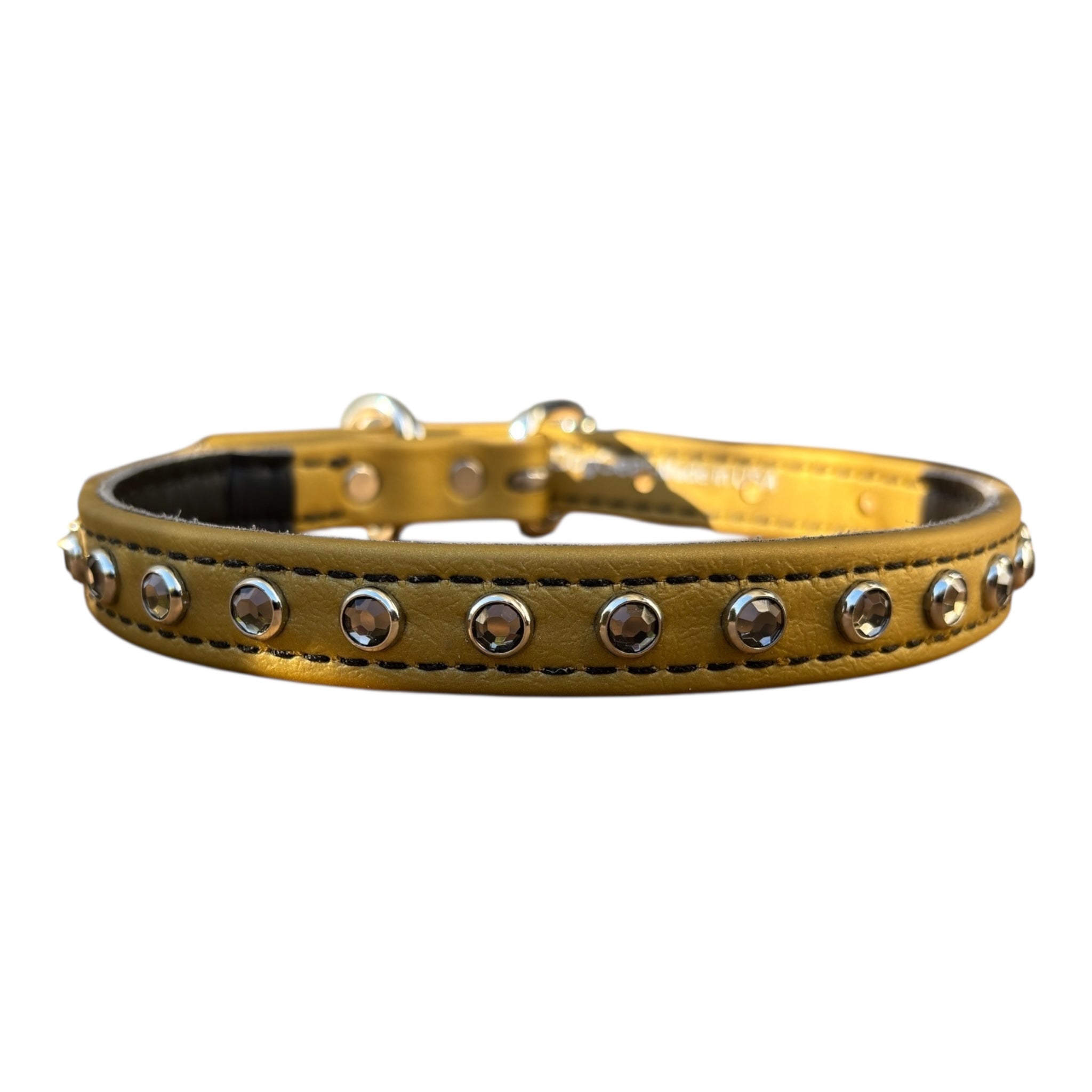 IN STOCK - Mini 3/4" Gold/Smoke – Champ Dog Gear