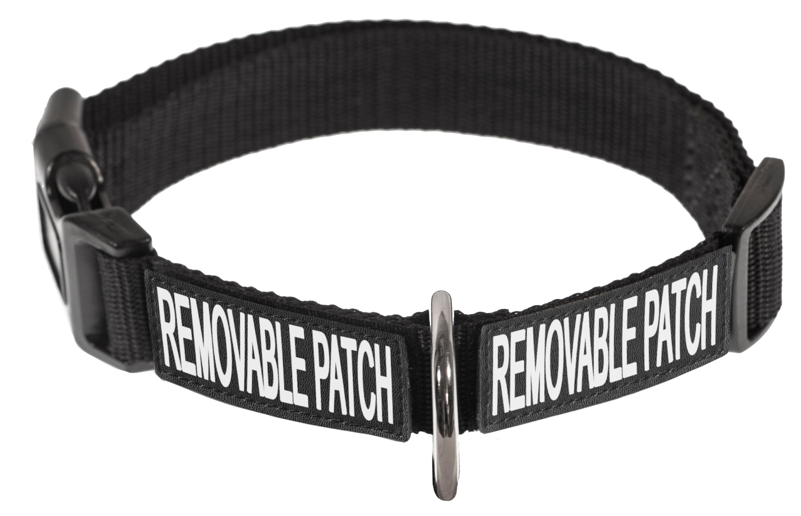 Omega Nylon Collar With Patch Hook – Champ Dog Gear